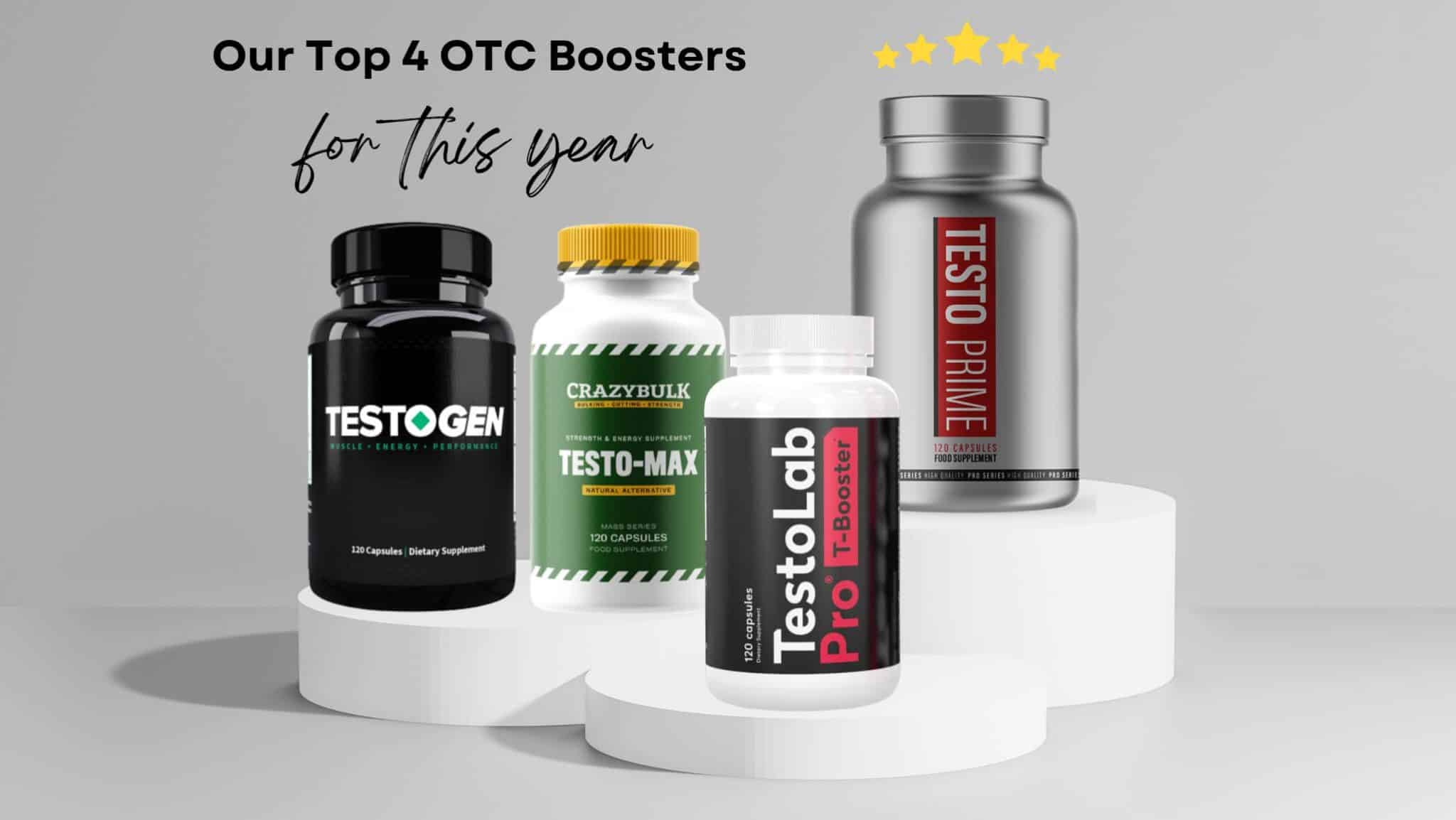 4 Best Over-The-Counter Testosterone Boosters in 2026 [UPD]